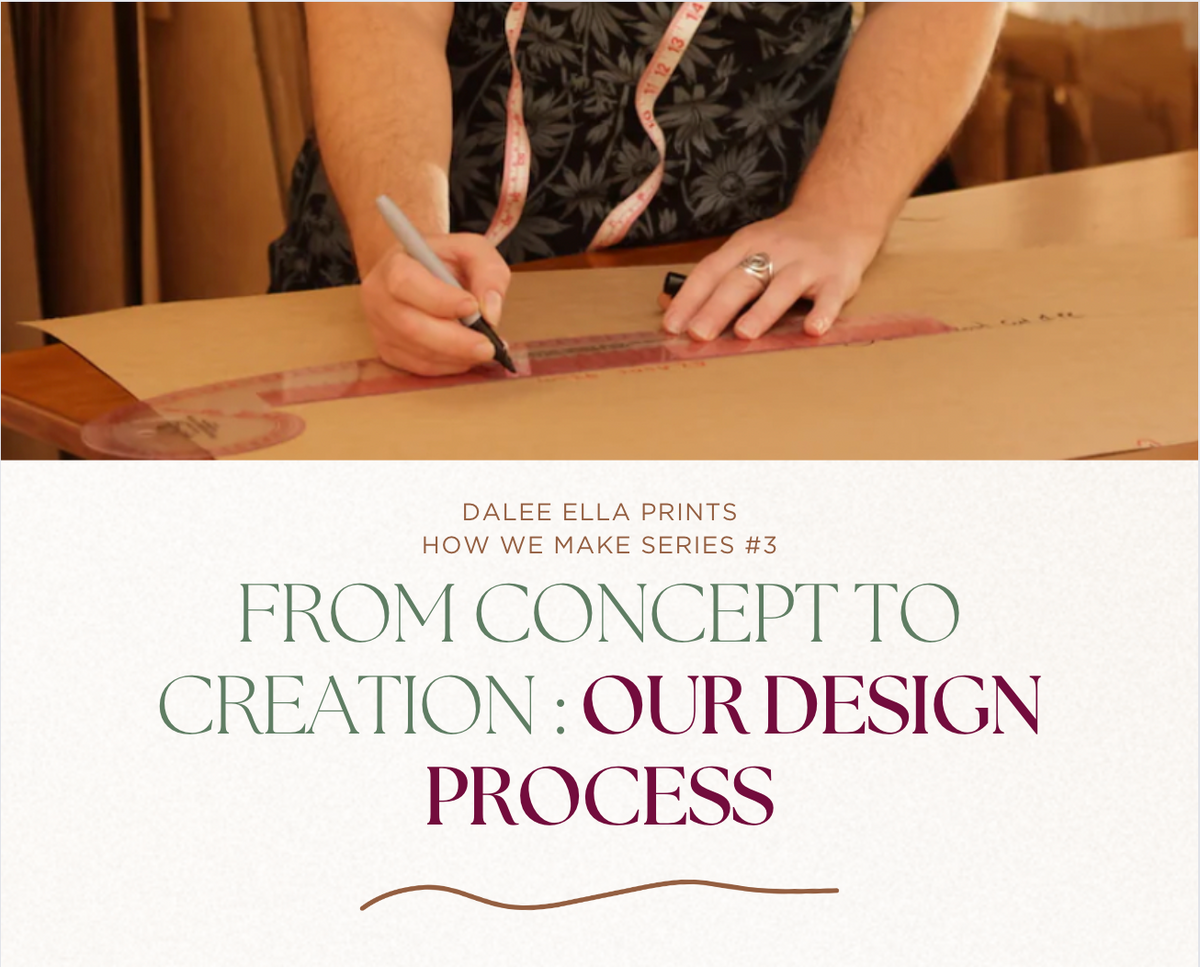 How we make series : Our design Process – Dalee Ella Prints