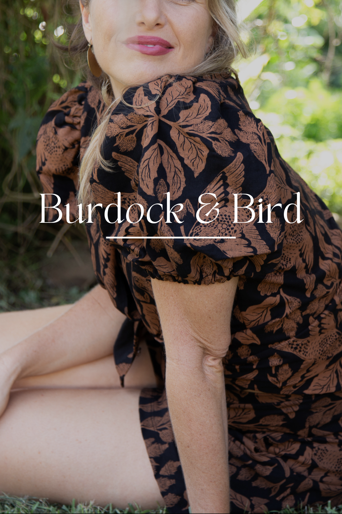 Art to WEAR - Burdock and Bird Print – Dalee Ella Prints